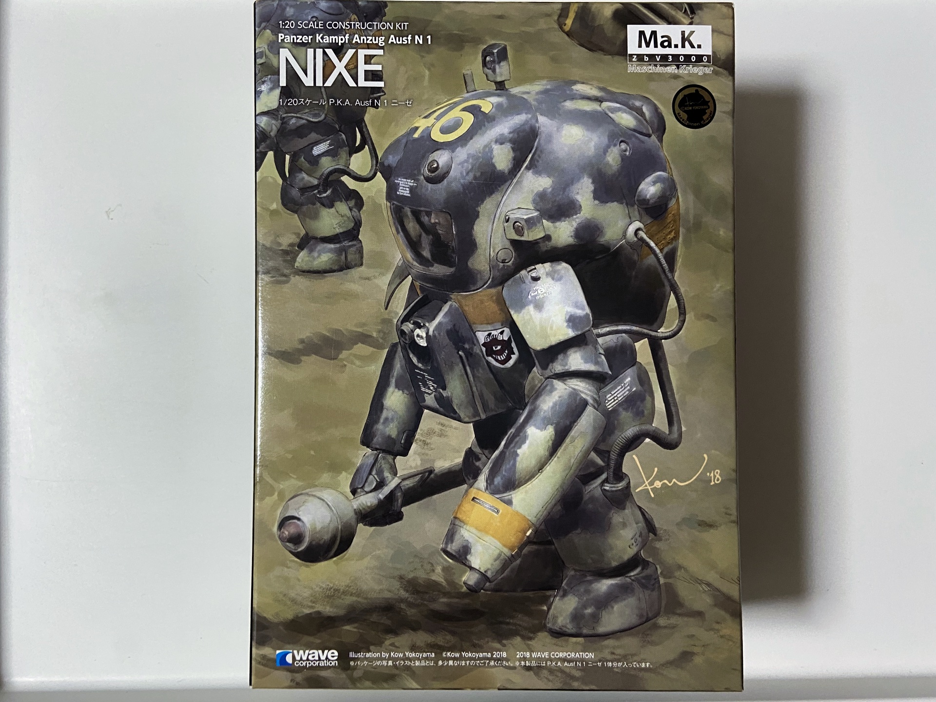 WAVE 1/20 NIXE 開封 レビュー – マシーネンのすみっこ